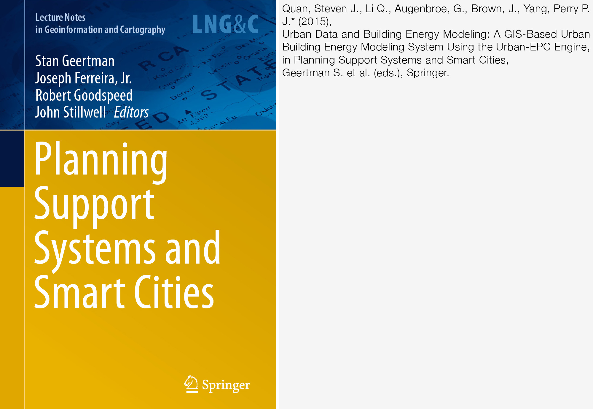 Urban Data and Building Energy Modeling Urban Data and Building Energy Modeling